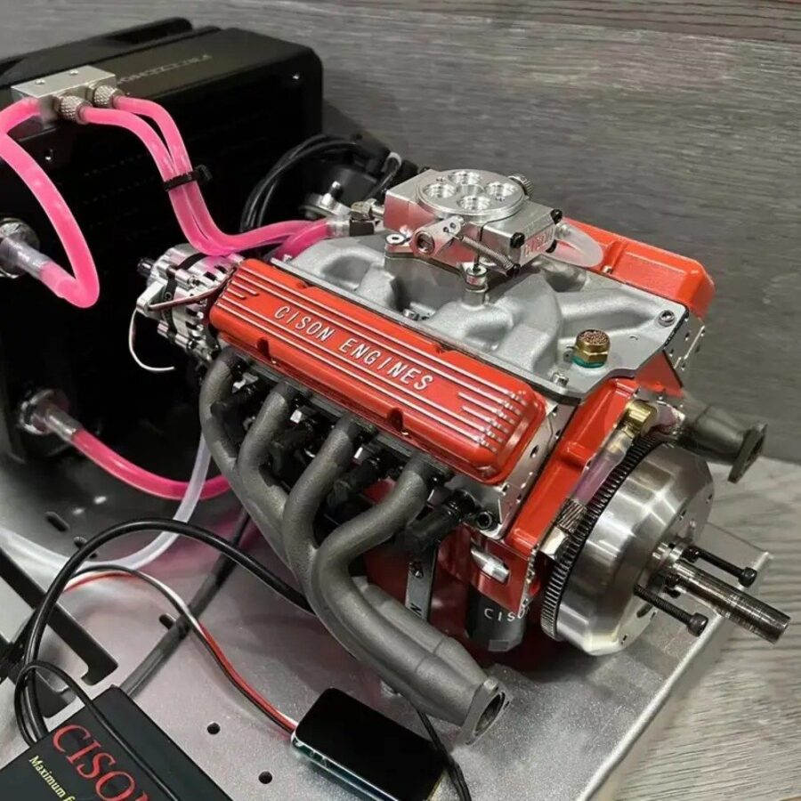 V8 Engine Small-Block OHV 44ccm | ScaleMonkey