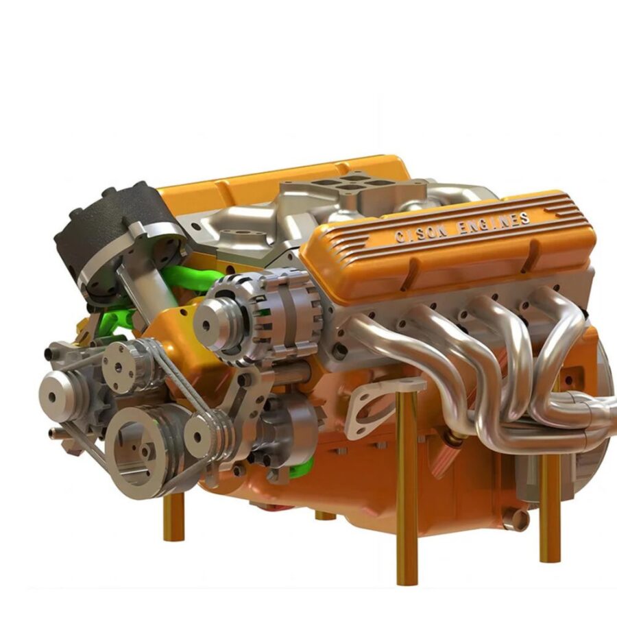 V8 Engine Small-Block OHV 44ccm | ScaleMonkey