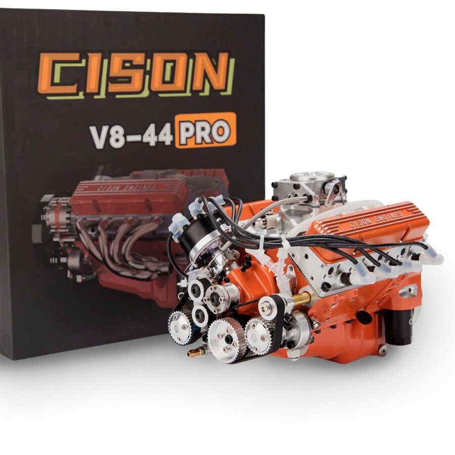 V8 Engine Small-Block OHV PRO 44cc | ScaleMonkey